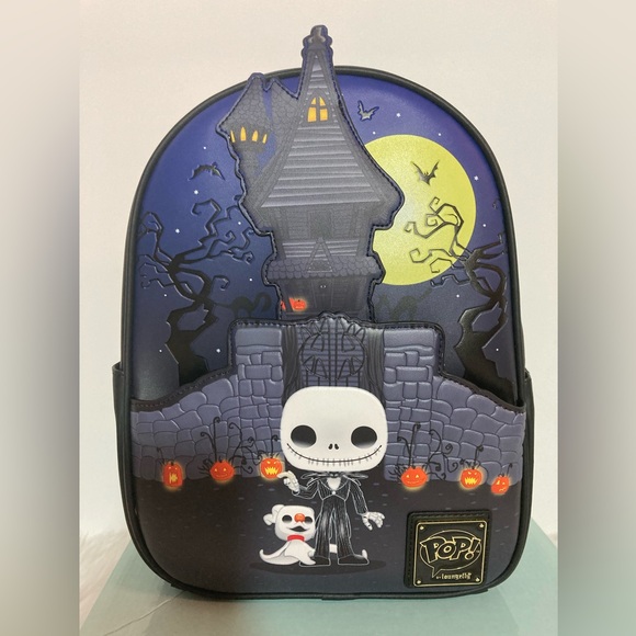 Loungefly | Bags | Loungefly Pop Disney Nbc Mini Backpack Nwt | Poshmark